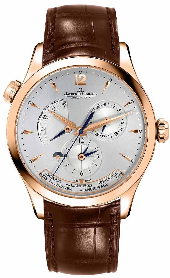 Q1422421 Jaeger LeCoultre Master Geographic Mens Rose Gold Watch – www ...