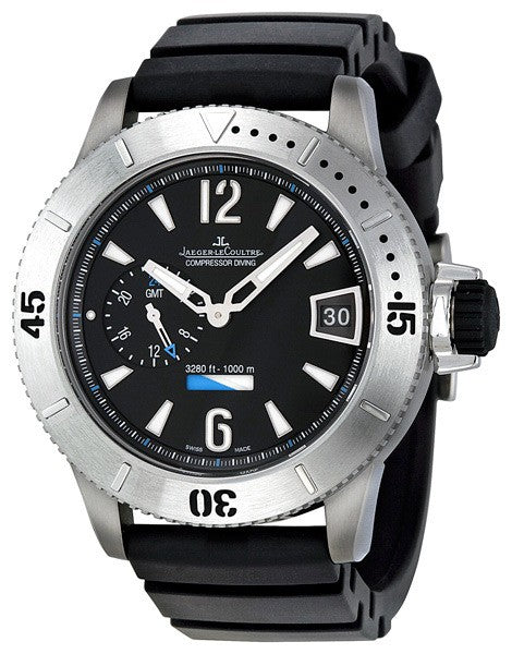 Q187T670 Jaeger LeCoultre Master Compressor Diving GMT Titanium Mens ...